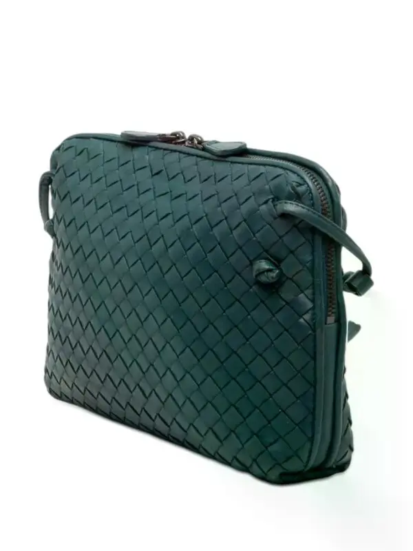Bottega Veneta Nappa Intrecciato Nodini Crossbody Bag