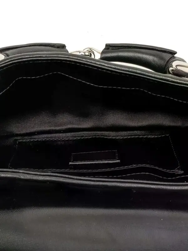 Gucci Quilted Leather Horsebit Chain Satchel - Black