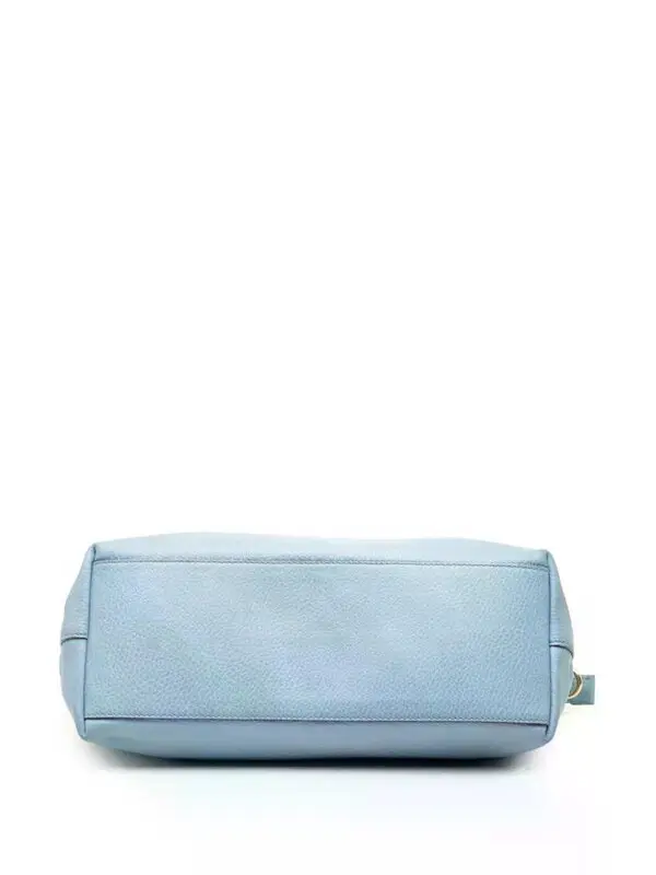 Gucci Calfskin Gg Charm Satchel