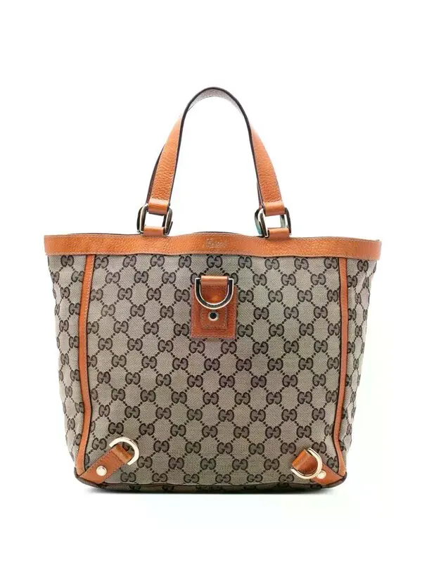 Gucci Gg Canvas Abbey D Ring Tote Bag