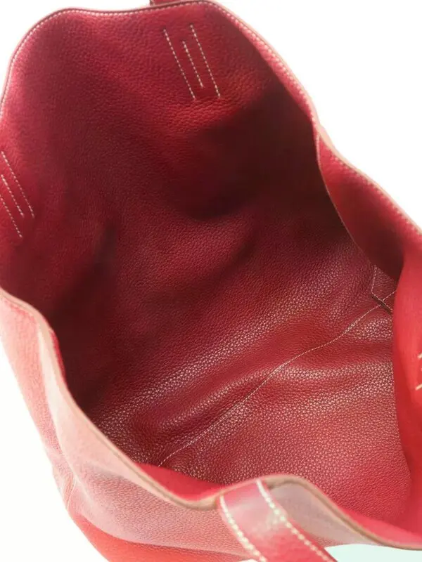 Hermès Clemence Double Sens 45 Tote Bag - Pink