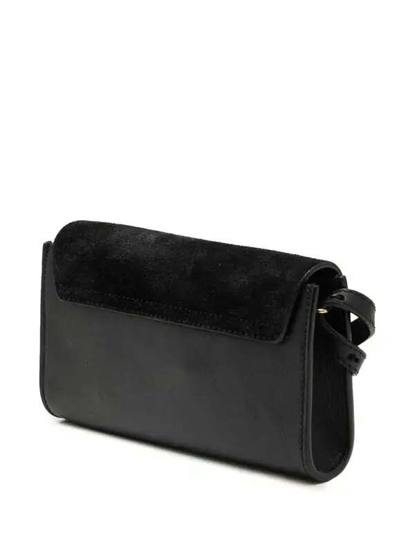 Chloé Mini Faye Chain Crossbody Bag - Black