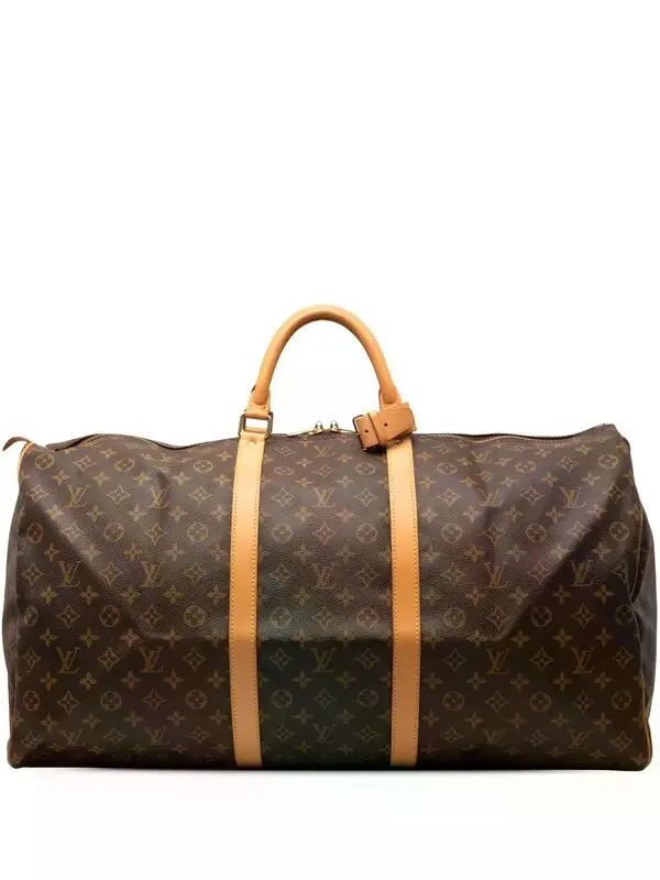 LOUIS VUITTON Monogram Keepall 60 Travel Bag