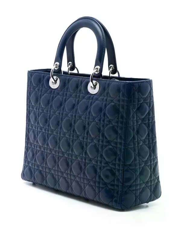 Dior Lady Satchel - Blue