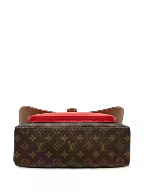 LOUIS VUITTON 2017 Monogram Marignan Satchel - Brown