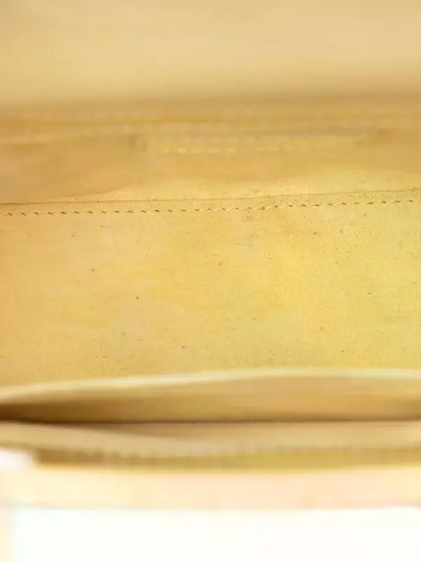 Dior Patent Cannage Lady Satchel - Yellow