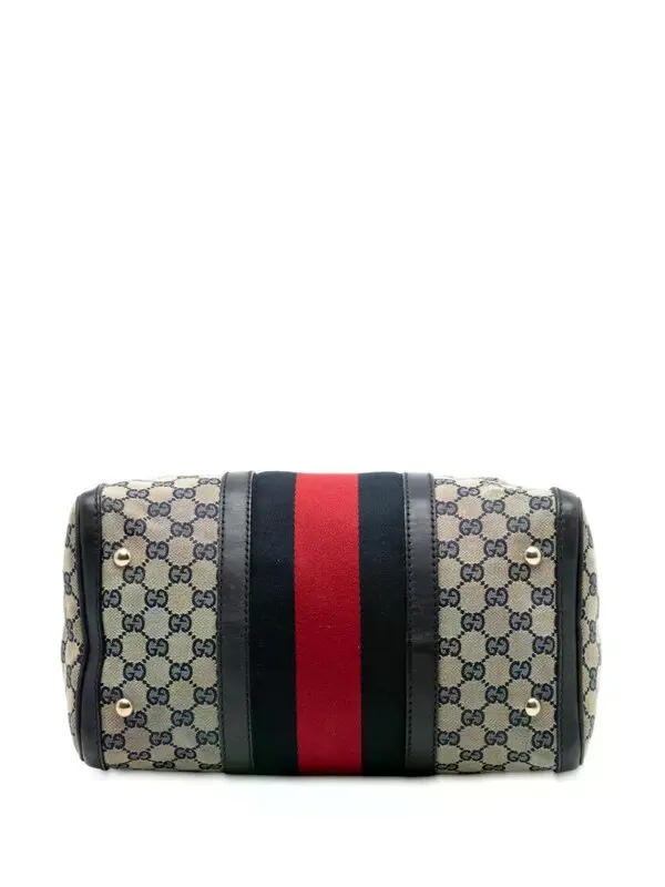 Gucci Gg Canvas Web Joy Boston Bag Satchel