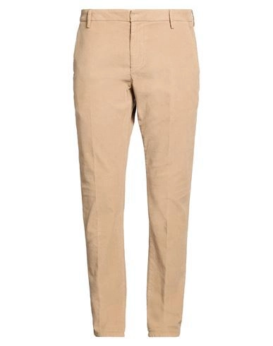 DONDUP Cotton Corduroy Tapered Leg Trousers - Beige