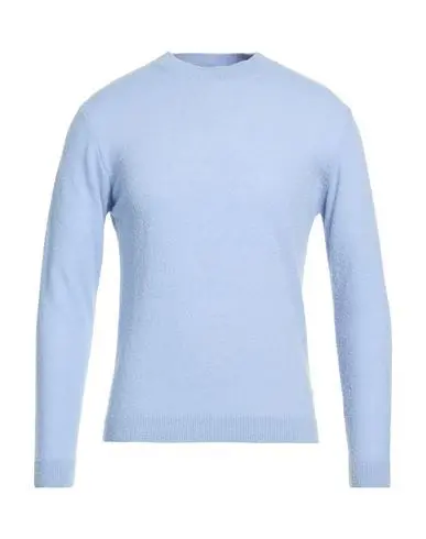 DANIELE FIESOLI Crewneck Lightweight Knit Sweater - Blue