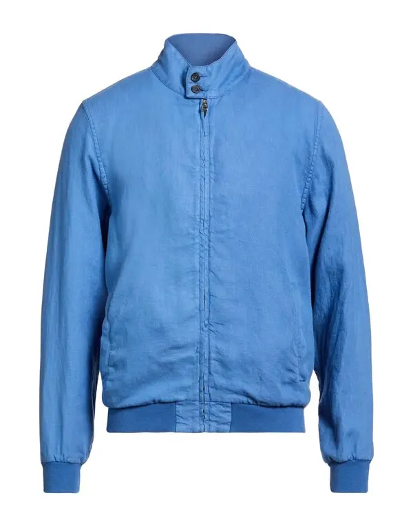 120% Lino Harrington Jacket In Linen