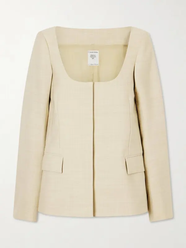 Calvin Klein Camille Wool-twill Jacket