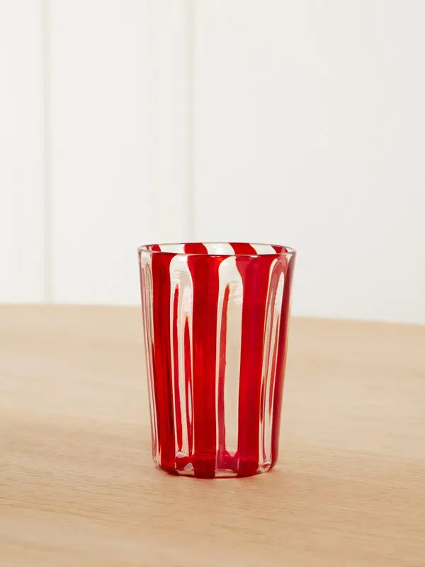 LAGUNA~B Berlingot Large Murano Glass - Red