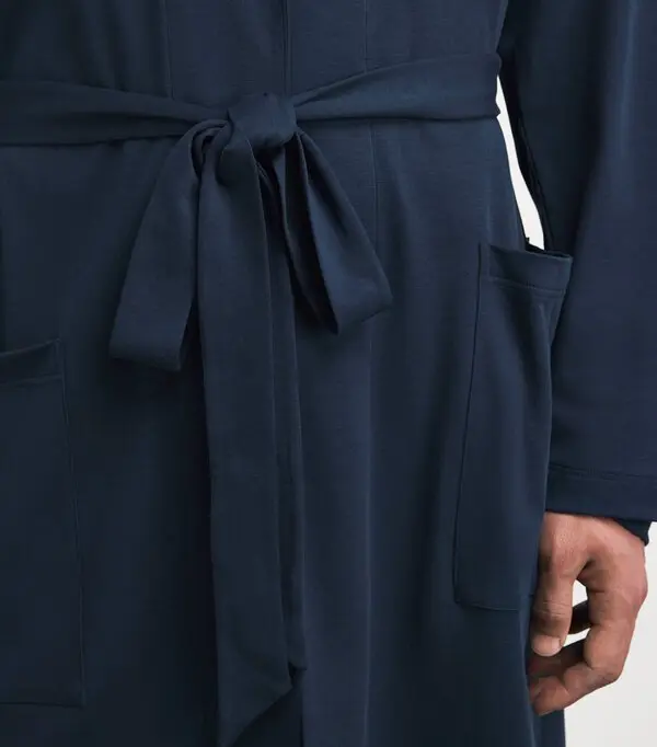 Hanro Cotton Night & Day Robe - Black