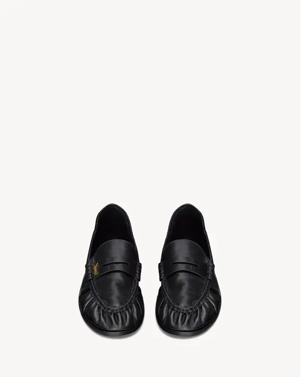 Saint Laurent Le Loafer Supple In Eel