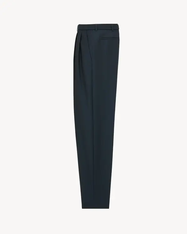 Saint Laurent Slim-fit Wool And Mohair Tailored Pants