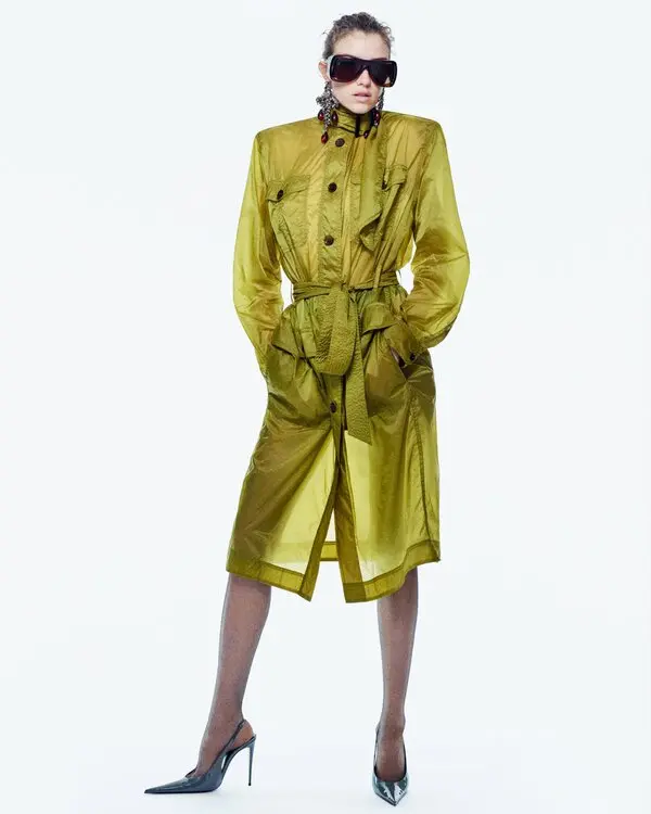 Saint Laurent Nylon Cargo Dress