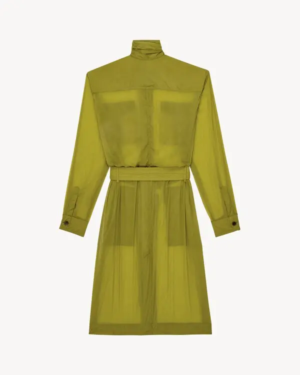 Saint Laurent Nylon Cargo Dress