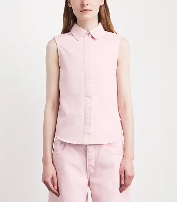 Still Here Emma Sleeveless Shirt - Pink