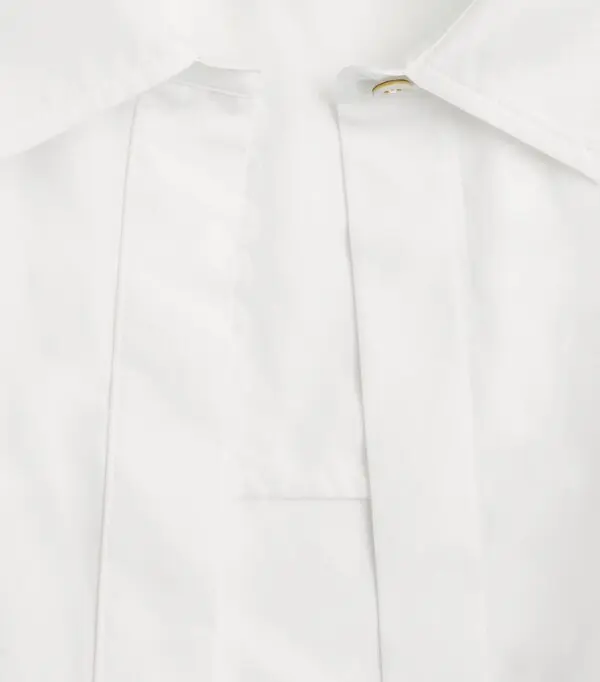 Vince Cotton Scallop Detail Shirt