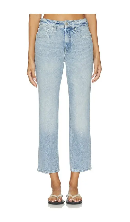 Good American Good Icon Straight Ankle Jeans