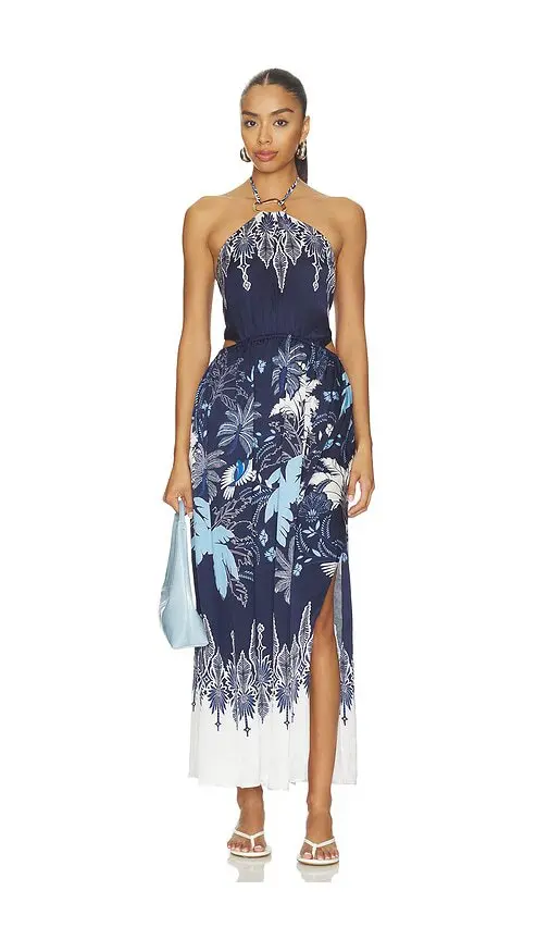 Poupette St Barth Isore Maxi Dress - Navy