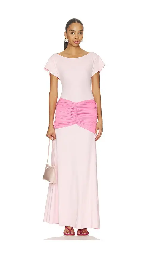 OW X Revolve Gaia Maxi Dress - Pink