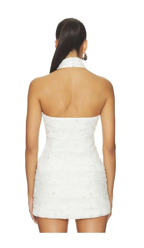 OW X Revolve Josefina Embellished Halterneck Top