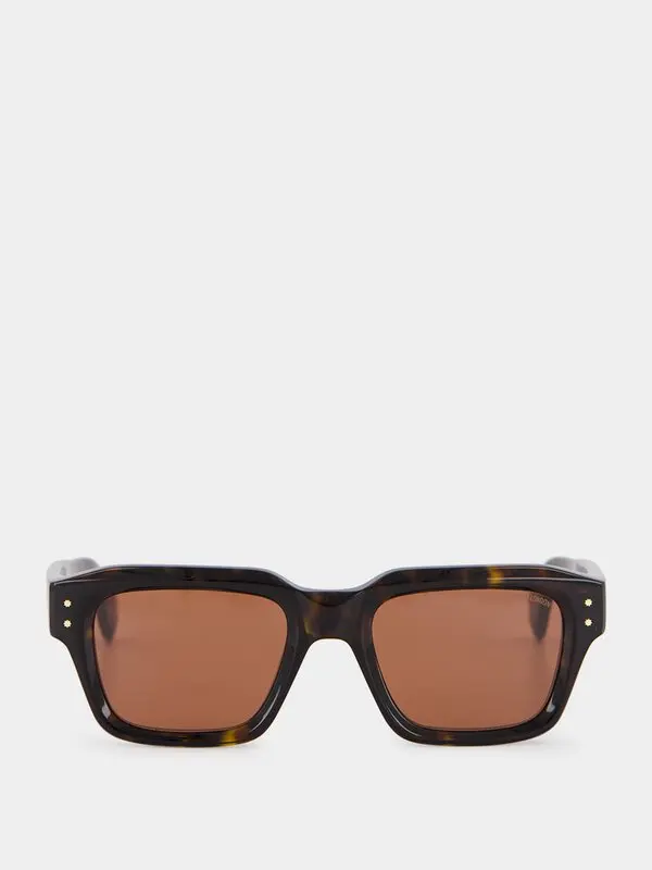 CUTLER AND GROSS Square Sunglasses - Brown