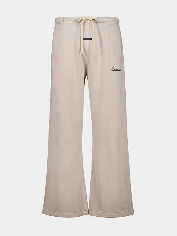 Fear Of God Faded Seal Training Flared Sweatpants - Beige