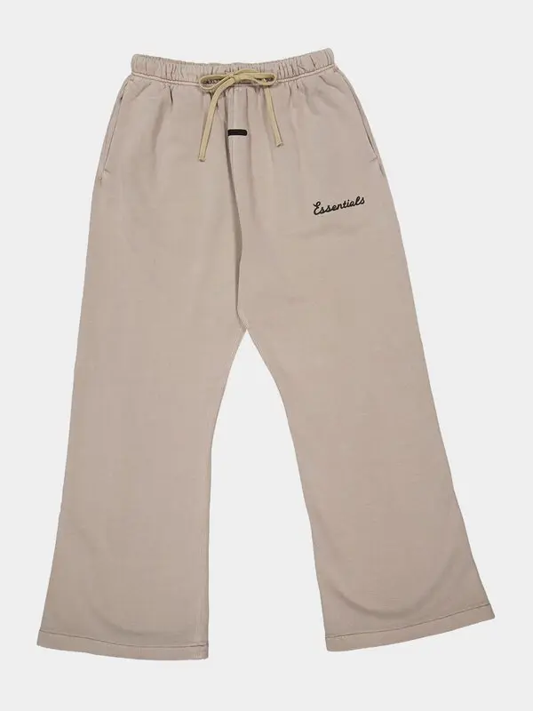 Fear Of God Faded Seal Training Flared Sweatpants - Beige