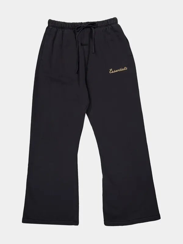Fear Of God Faded Training Flared Sweatpants - Black