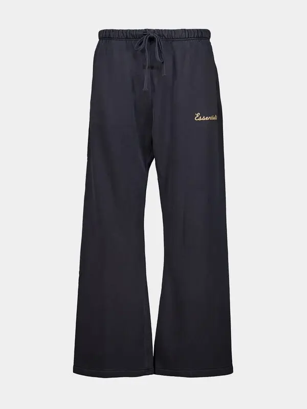 Fear Of God Faded Training Flared Sweatpants - Black