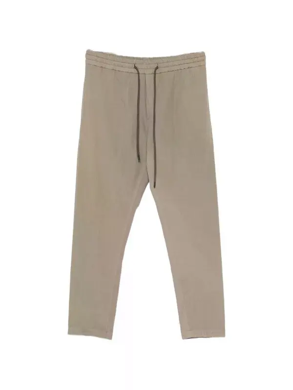 DONDUP Drawstring Waist Trousers - Neutrals