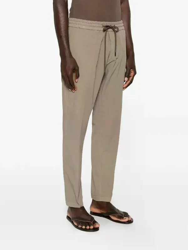 DONDUP Drawstring Waist Trousers - Neutrals