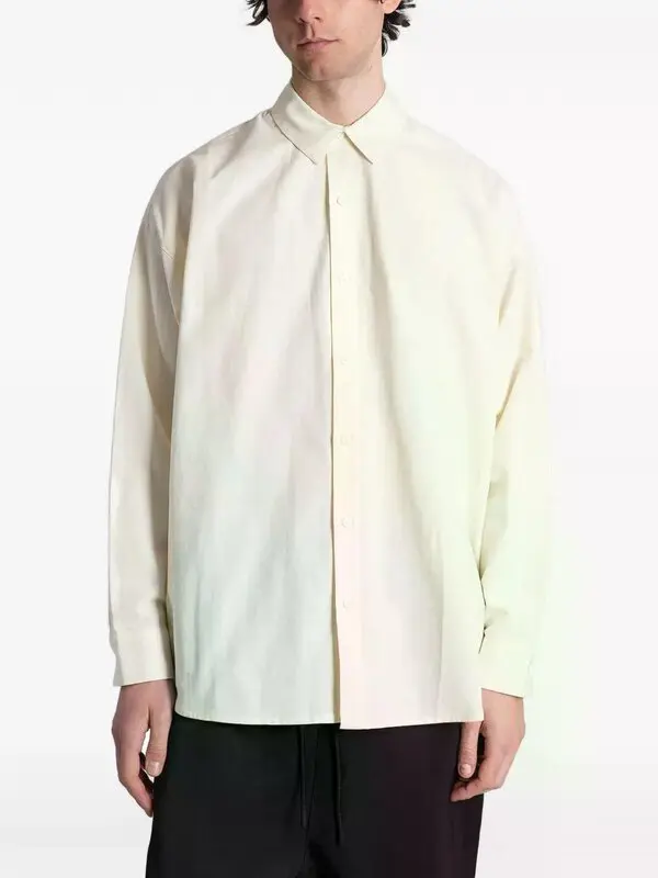 Fear Of God Essentials Embroidered-logo Cotton Shirt