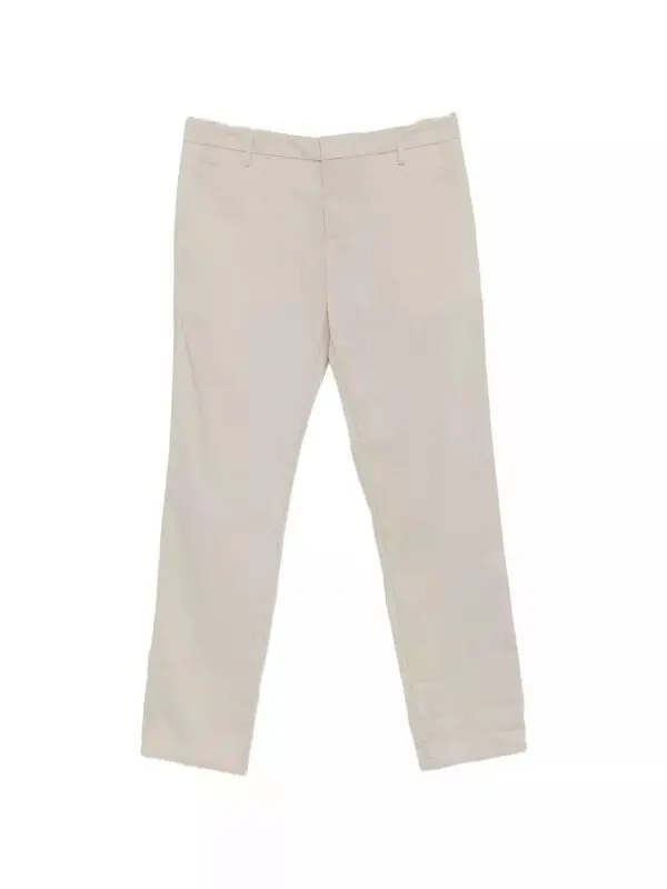 DONDUP Beige Belt-loop Button-fastening Trousers - Neutrals