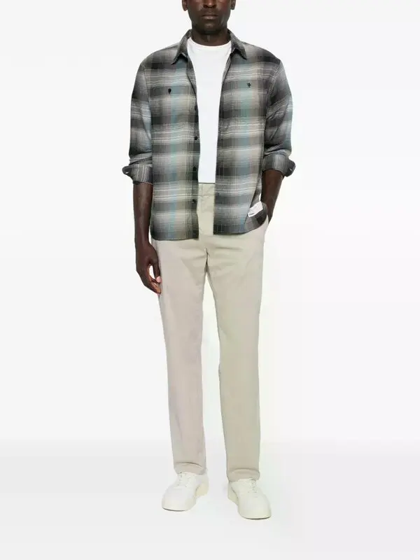 DONDUP Beige Belt-loop Button-fastening Trousers - Neutrals
