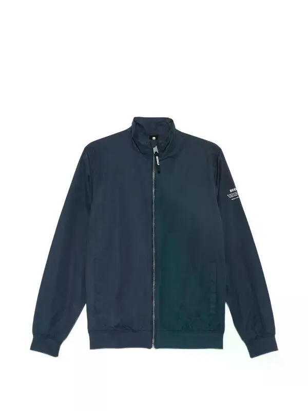 ECOALF Logo-print Zip-up Jacket