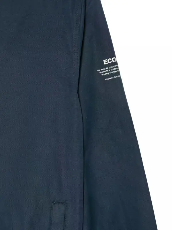 ECOALF Logo-print Zip-up Jacket