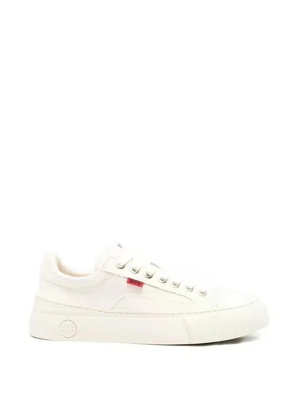ACUPUNCTURE 1993 Logo Detail Canvas Sneakers