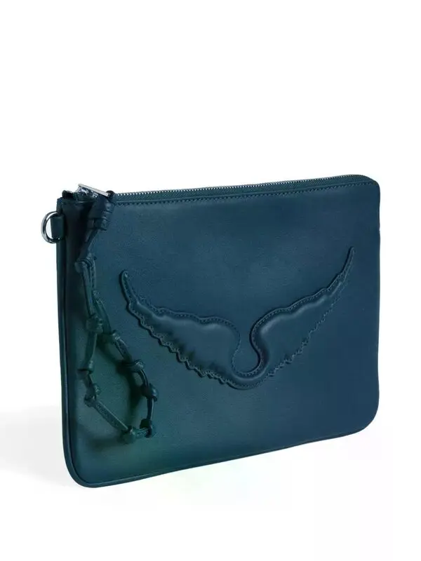 Zadig&Voltaire Angel Clutch Bag - Blue
