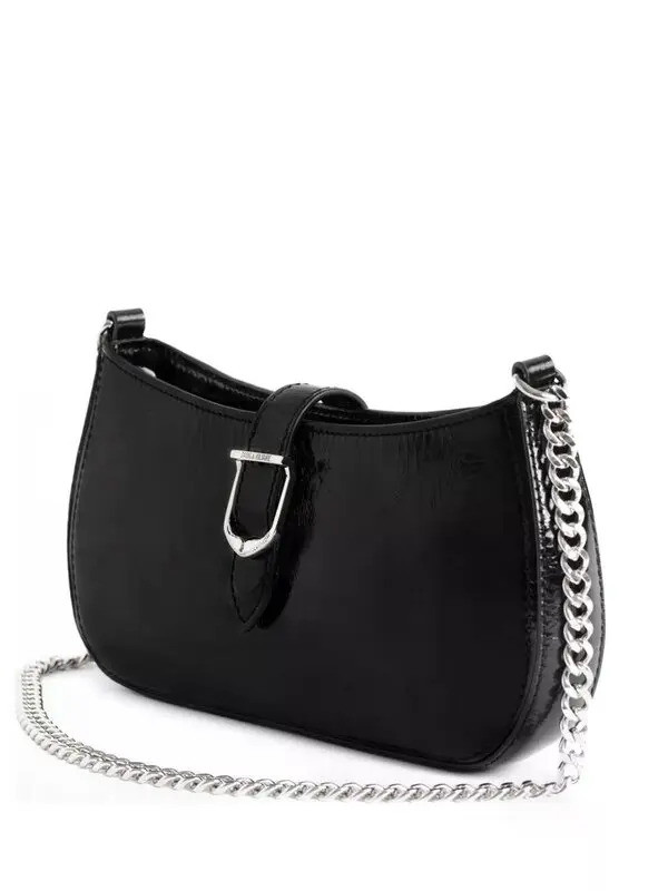 Zadig&Voltaire Janis Leather Shoulder Bag - Black