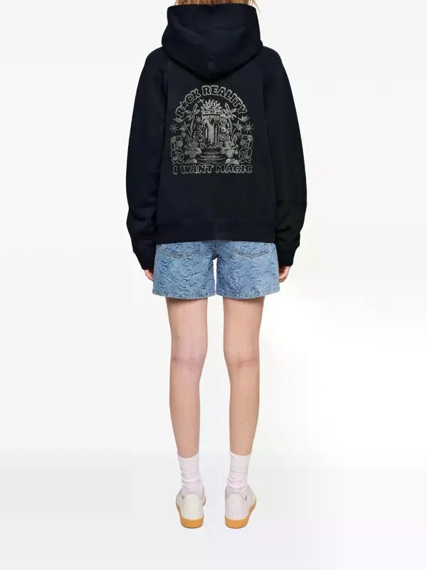 Zadig&Voltaire Georgy Hoodie With Rhinestone Embellishments