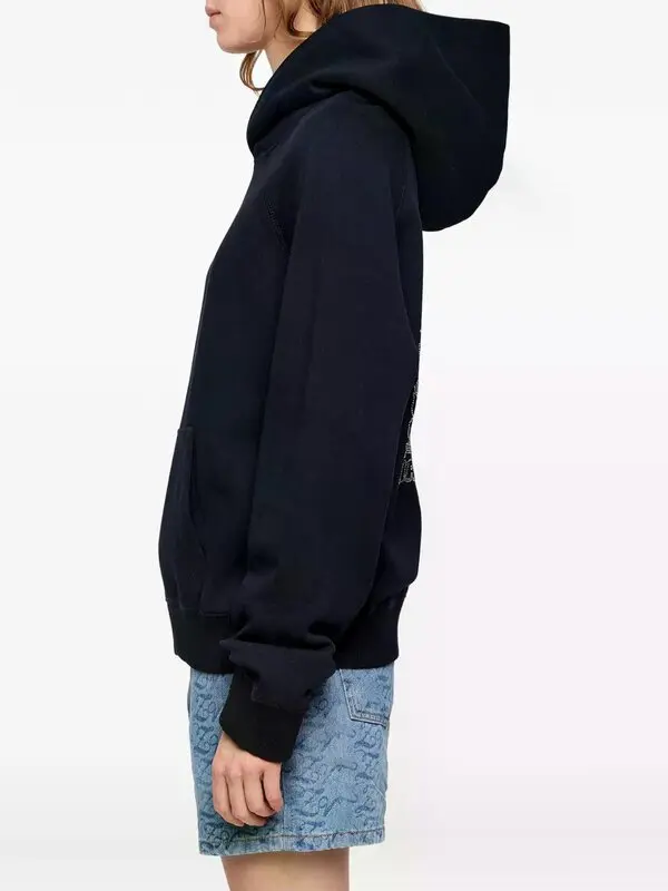 Zadig&Voltaire Georgy Hoodie With Rhinestone Embellishments