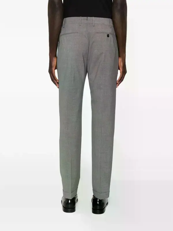 BERWICH Pleated Side-adjuster Trousers