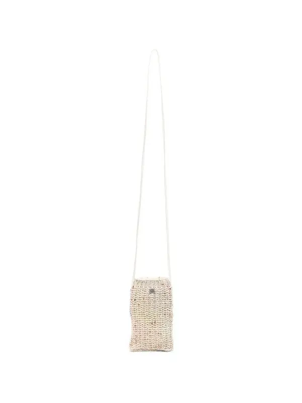 PANICALE Sequin Embellished Crossbody Bag - Neutrals