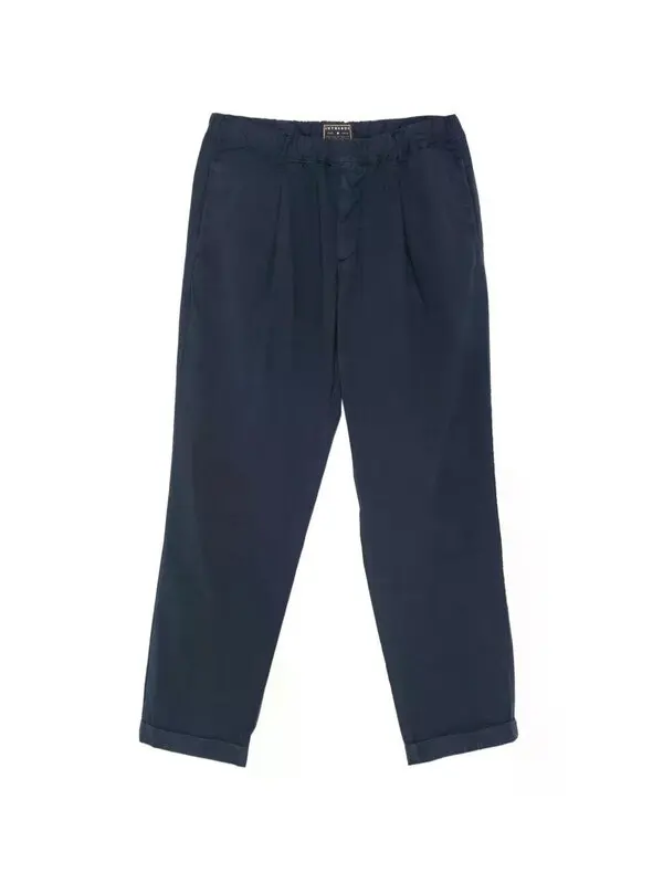 IN THE BOX Belt-looped Trousers With Elasticated Waistband