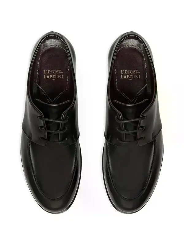 LARDINI Leather Derby Shoes
