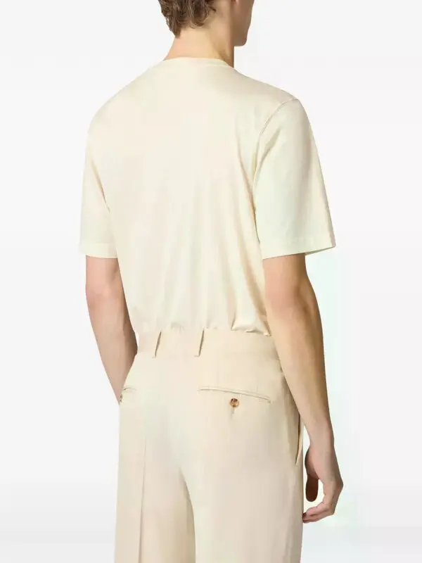 LARDINI Ribbed T-shirt