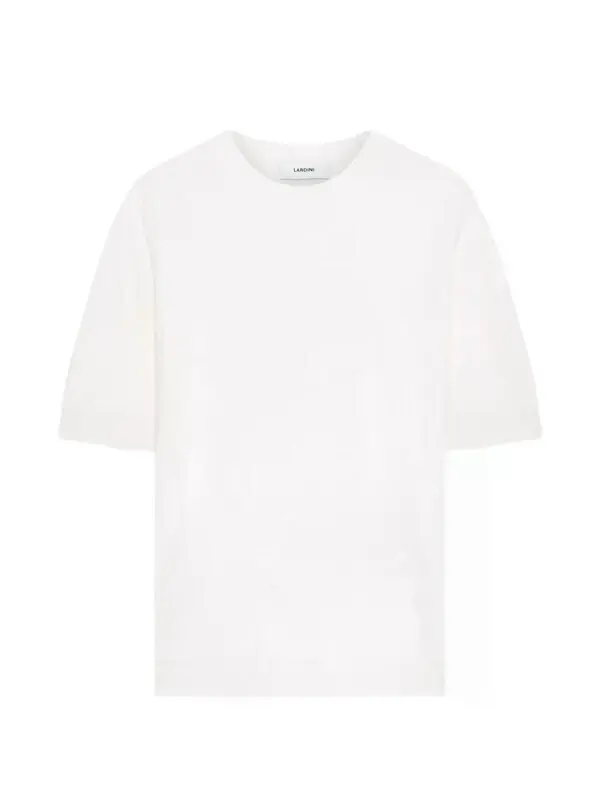 LARDINI Rib-knit T-shirt